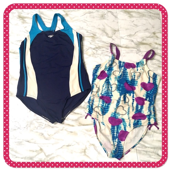 Speedo | Swim | Speedo One Piece Swimsuit For Girls With Free Swimsuit ...